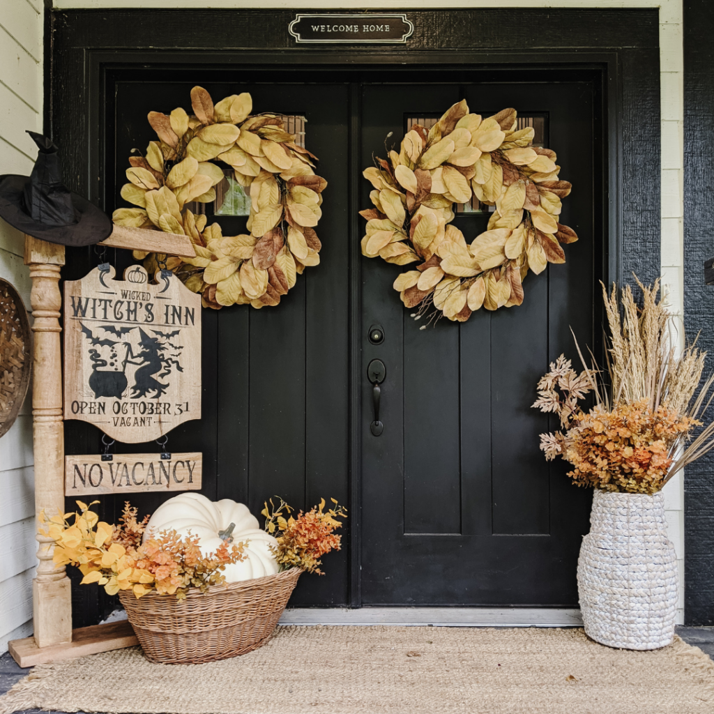 A Simple Porch Refresh with a Bewitching Twist - The Moody Mortal